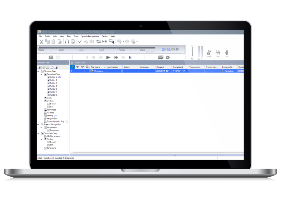 ODMS R8 Transcription Module - OM SYSTEM
